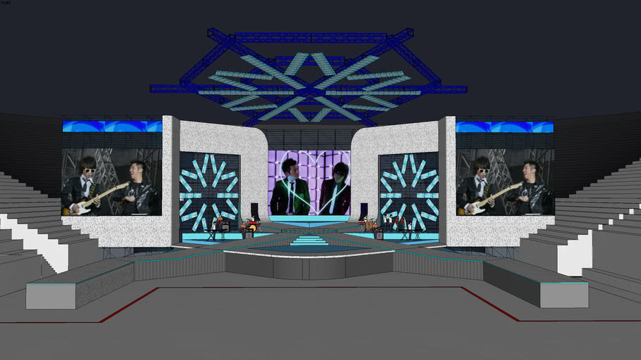 3d Concert Stage Design