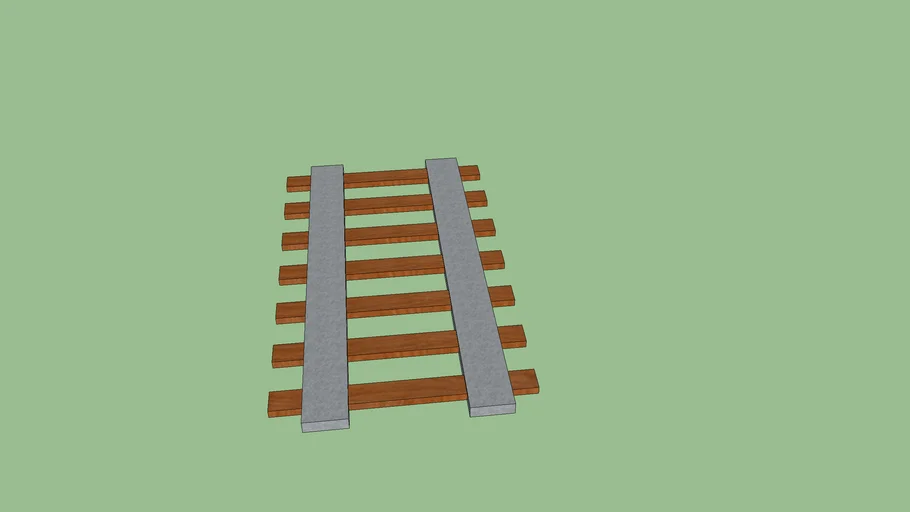 Rail road tracks! | 3D Warehouse