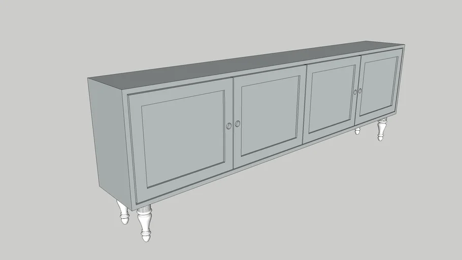 Aparador classico para sofá | 3D Warehouse