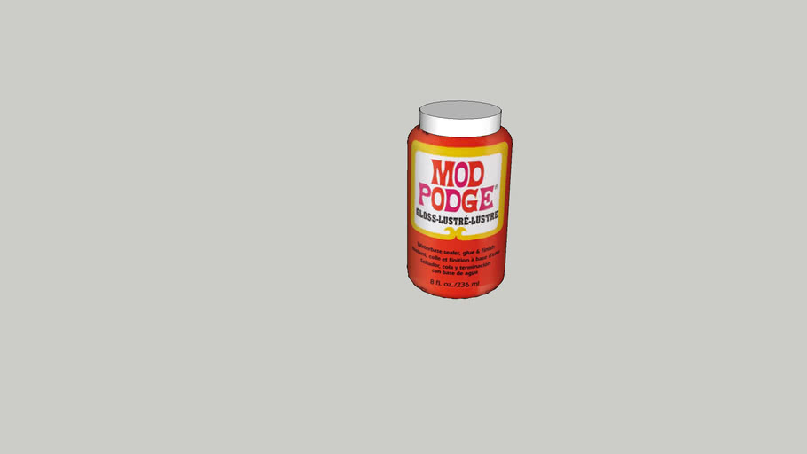 Mod Podge Jar | 3D Warehouse