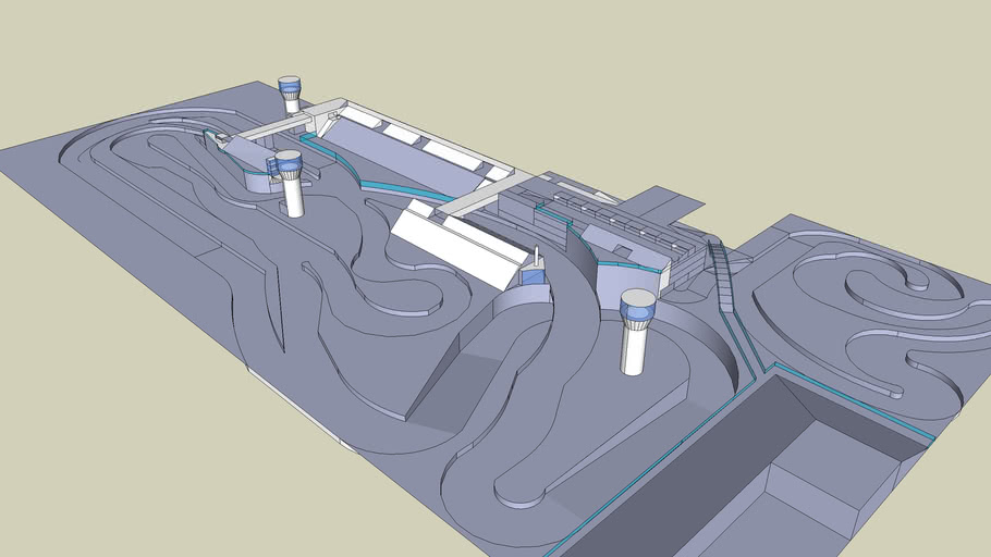 car track | 3D Warehouse