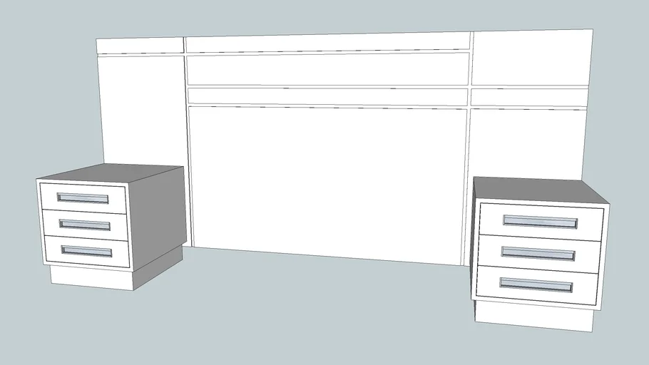 PAINEL PARA COLHÃO DE 138 | 3D Warehouse