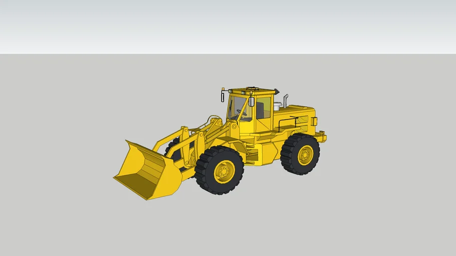 Wheel loader CAT 966 | 3D Warehouse