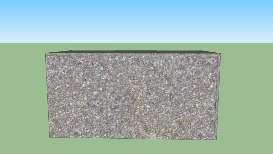 Concrete Block | 3D Warehouse