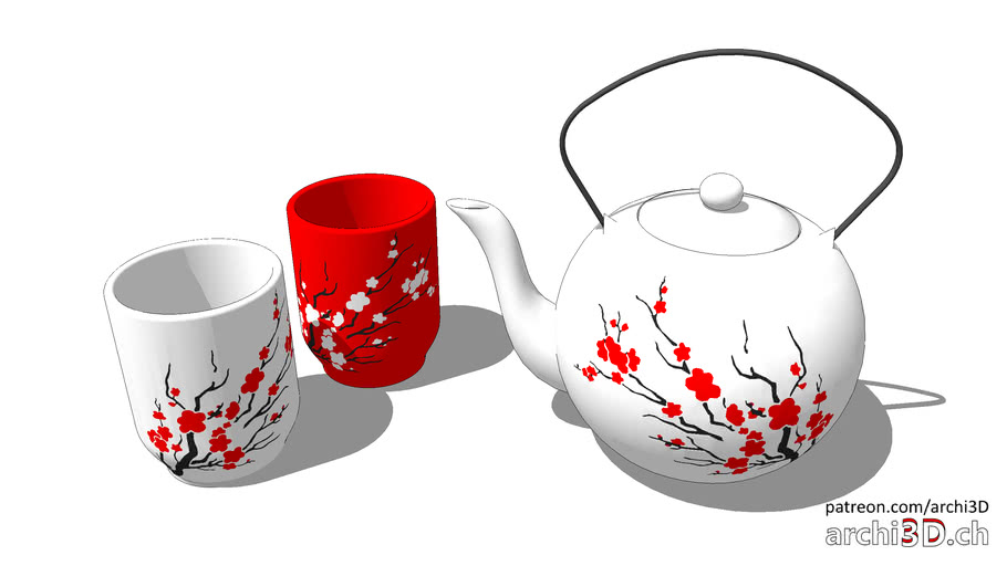 Japanese Teapot Teko 1 | 3D Warehouse
