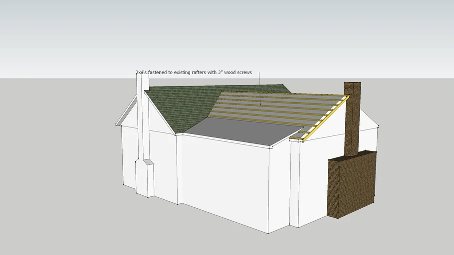 Metal-Shingle roof | 3D Warehouse