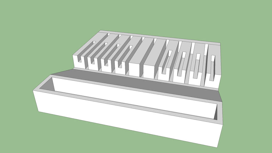 Custom Drawer Knife Block | 3D Warehouse