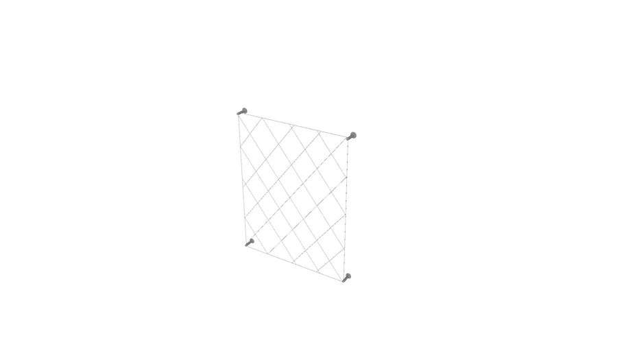 Wire Trellis - Detailed | 3D Warehouse