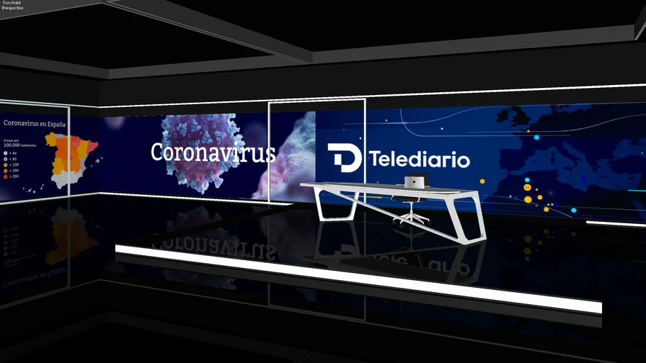 TVE Telediario - Studio 2021 | 3D Warehouse