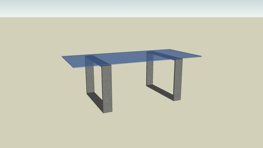 Glass Table | 3D Warehouse