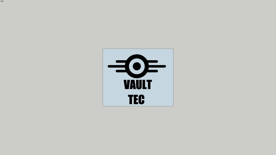 VAULT-TEC SIGN | 3D Warehouse