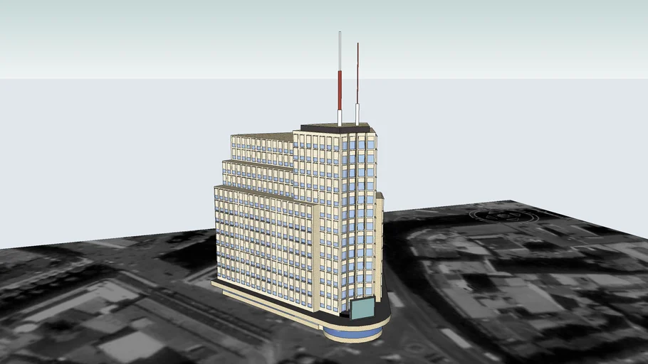 Palata Albanija, Beograd, Belgrade, Serbia | 3D Warehouse