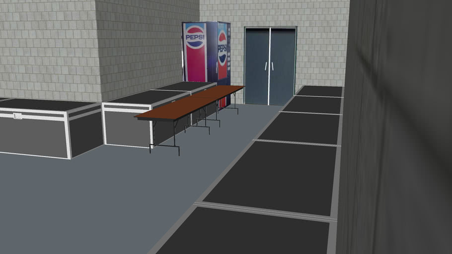 WWE Backstage Area #1 | 3D Warehouse