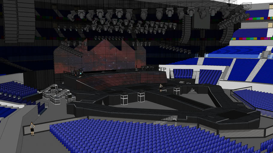 Justin Bieber's Purpose World Tour (Stage Design) | 3D Warehouse