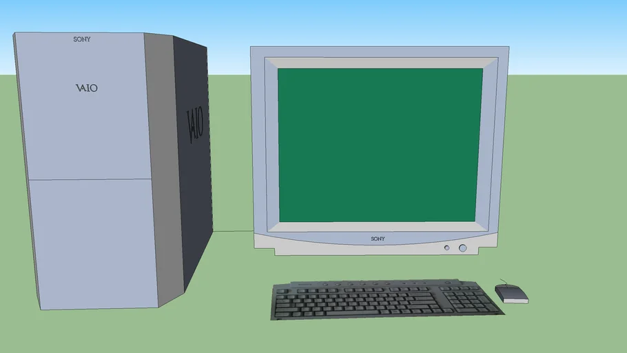SONY VAIO PCV-90 Desktop PC By Mario D. | 3D Warehouse