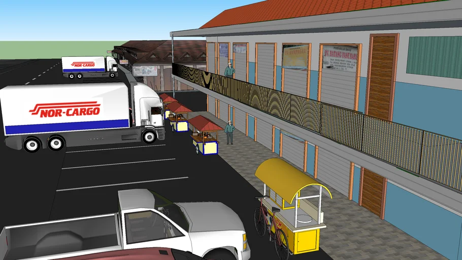 PASAR WLINGI BLITAR | 3D Warehouse