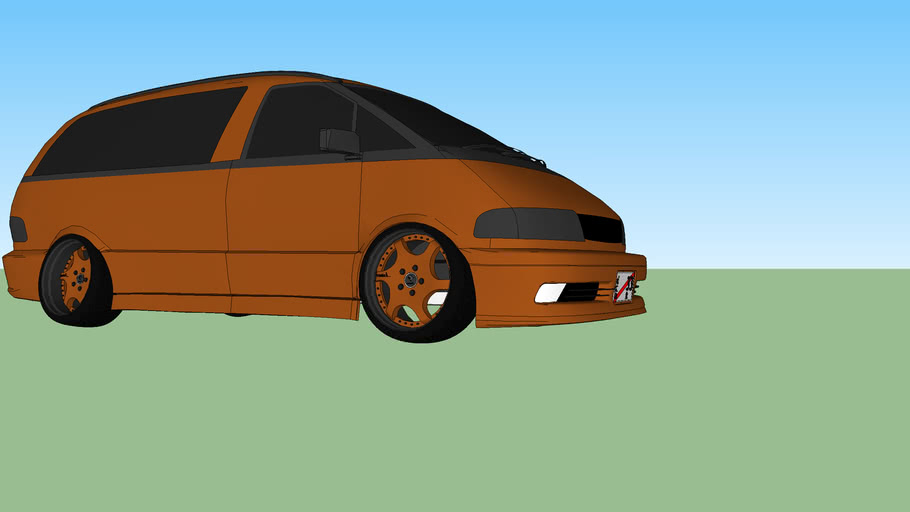 Toyota Previa VIP | 3D Warehouse