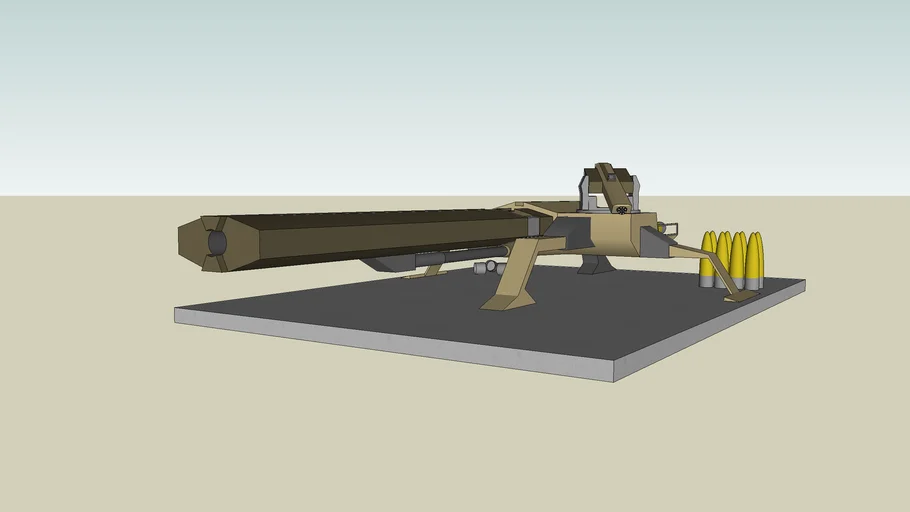 UGA-UT3 Semi Auto Light Artillery | 3D Warehouse