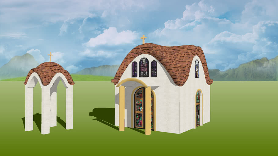 rustic chapel | 3D Warehouse