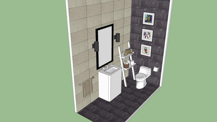 powder room | 3D Warehouse