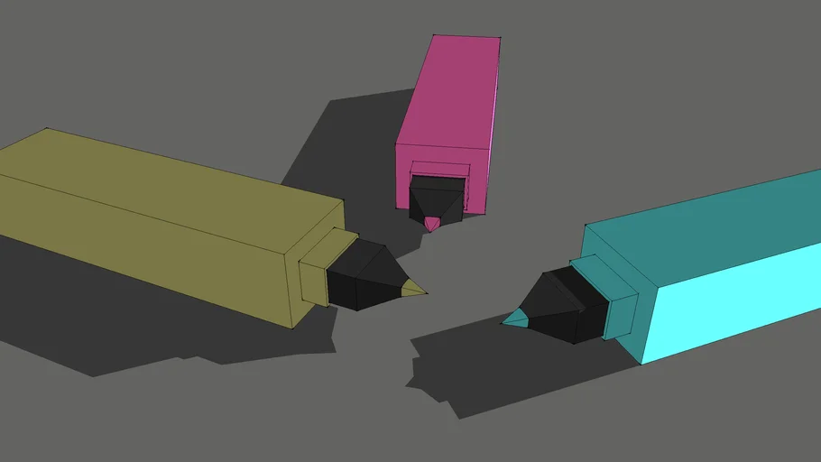 color markers | 3D Warehouse