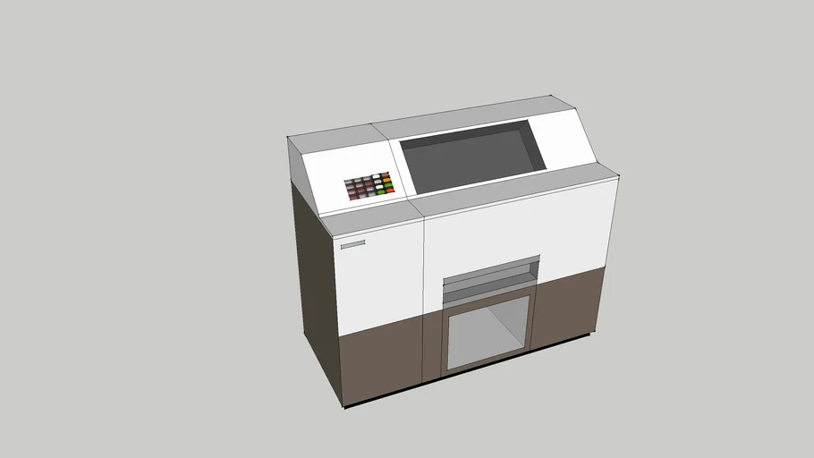 Mainframe Line Printer | 3D Warehouse