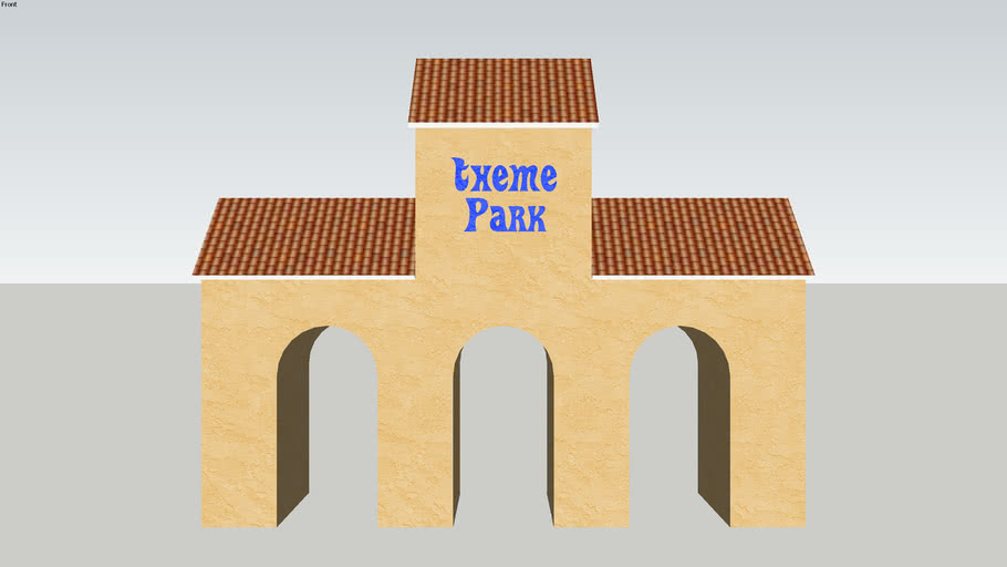 Theme Park Entrance | 3D Warehouse