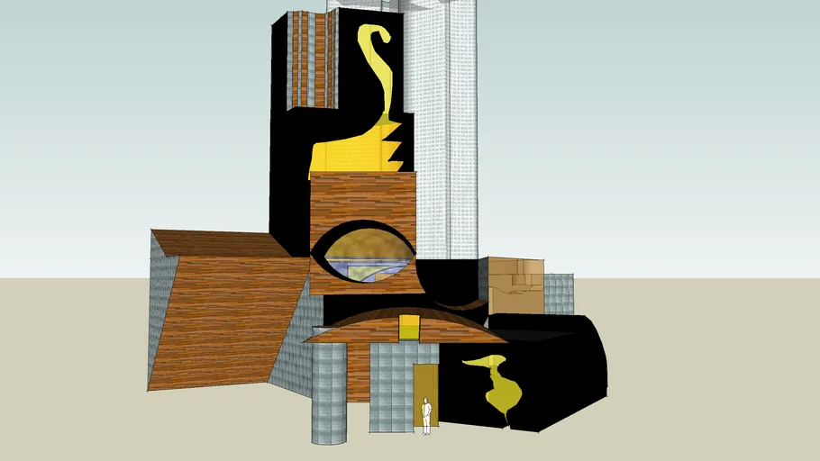 The swan building | 3D Warehouse