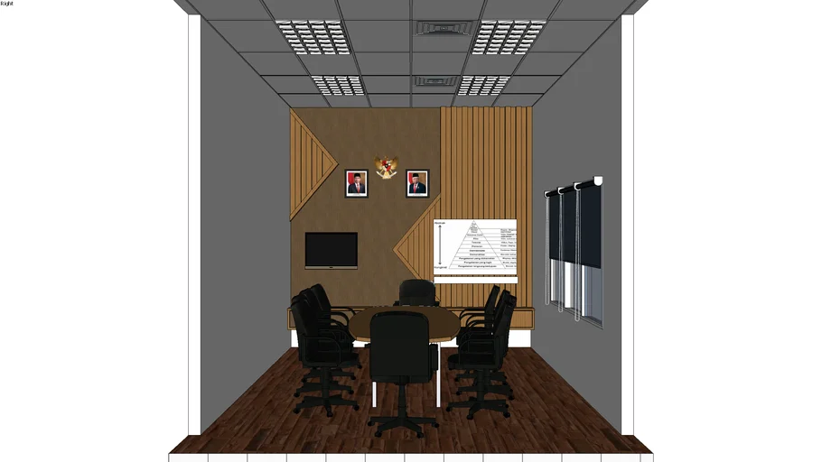 Ruang meeting | 3D Warehouse