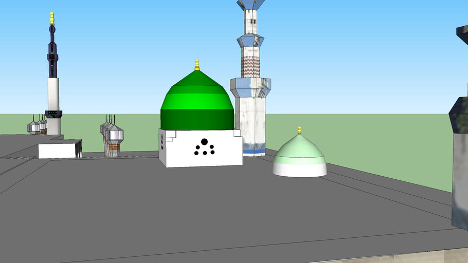 Masjid-an-Nabawi in Madina | 3D Warehouse