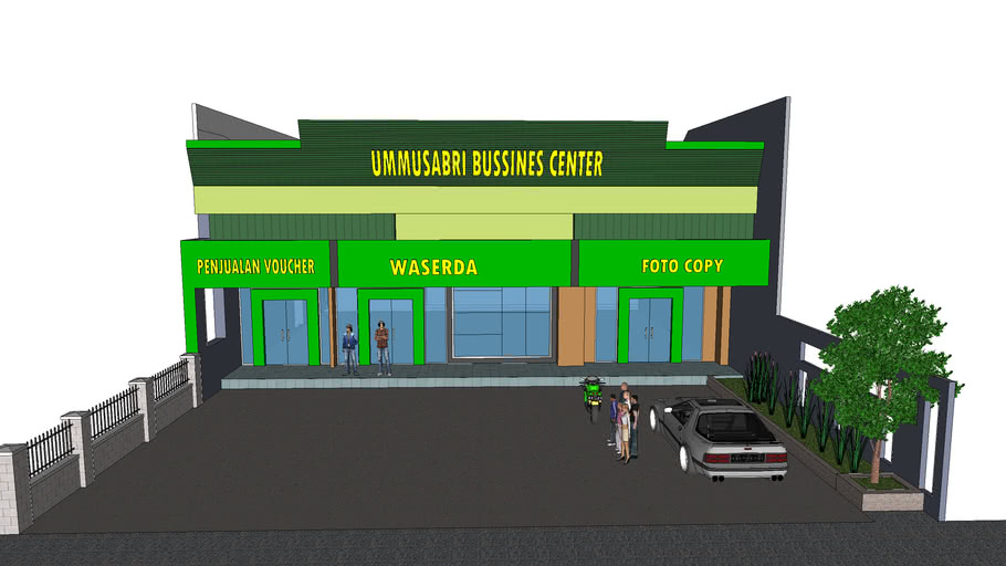 DESAIN TOKO | 3D Warehouse