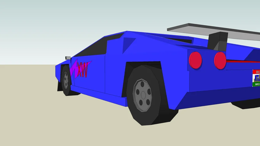 Modified Countach | 3D Warehouse