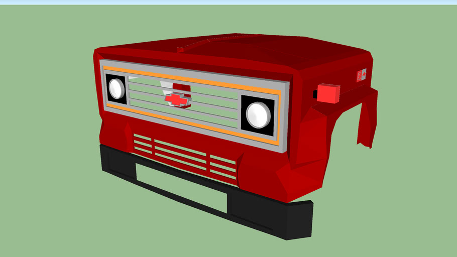 1980 Chevy C50 front Clip Final version | 3D Warehouse