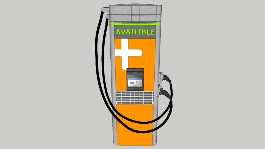 ChargePoint CPE250 | 3D Warehouse