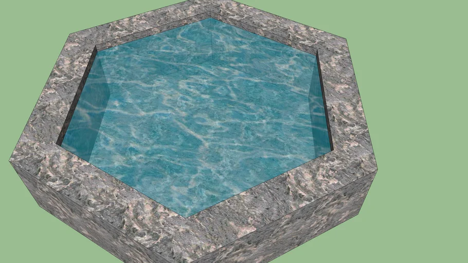 Stone pond | 3D Warehouse
