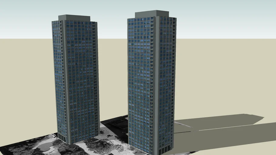 Harbor Towers | 3D Warehouse