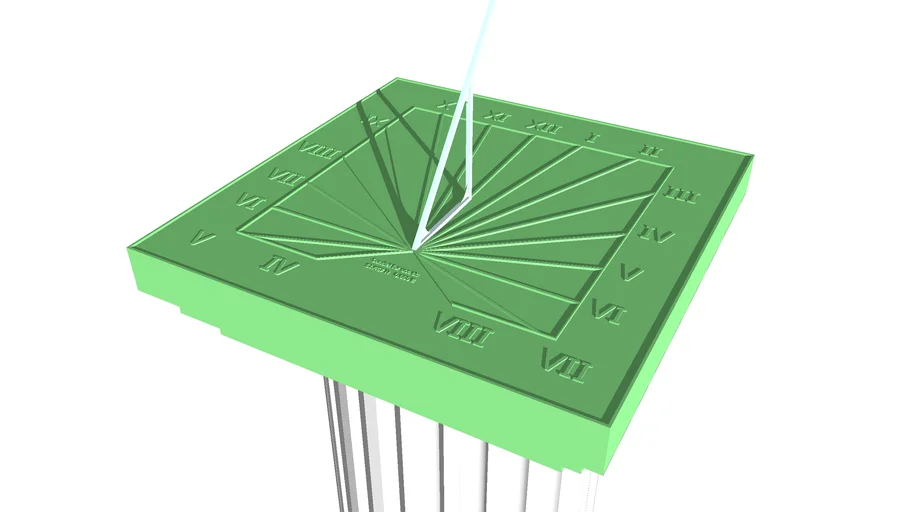 Grade 8 Sundial Project | 3D Warehouse