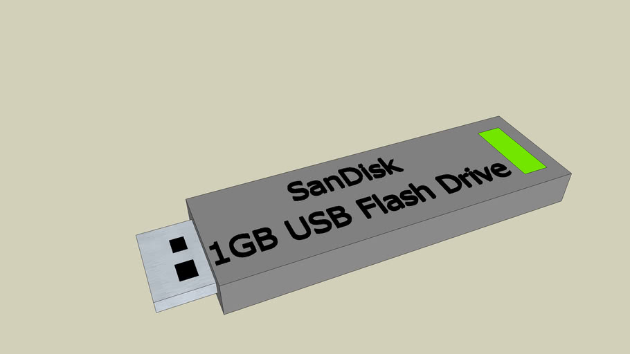 USB Flash Drive | 3D Warehouse