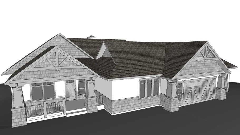 Rocky View Ranch House | 3D Warehouse