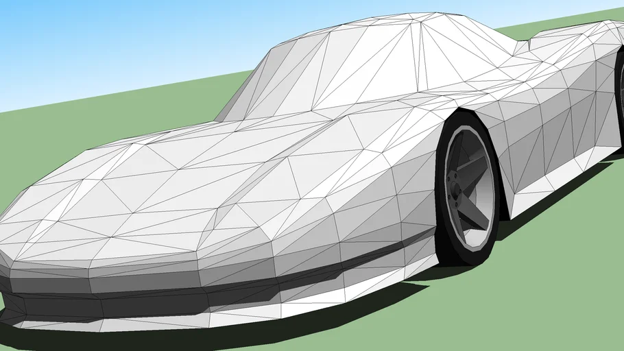 Supercar template | 3D Warehouse
