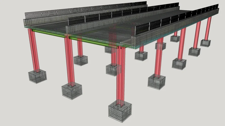 Highway Bridge | 3D Warehouse