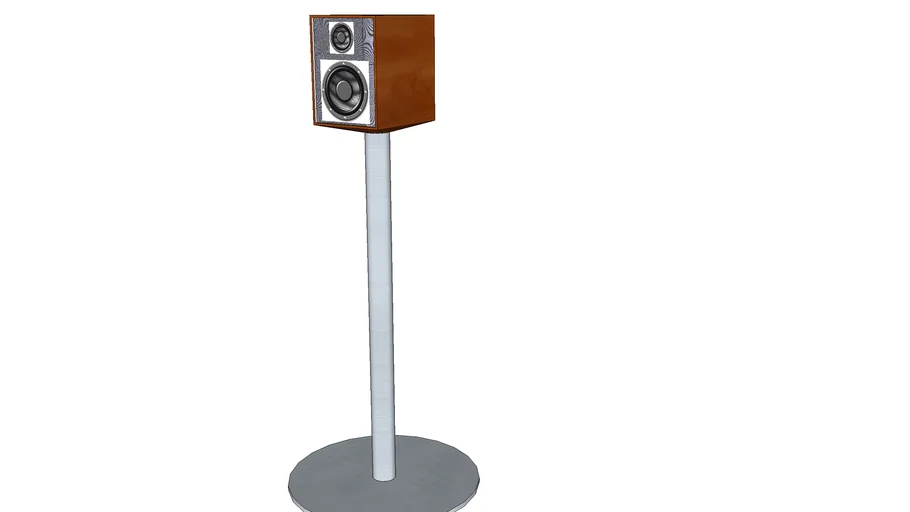 Small Speaker On Stand | 3D Warehouse