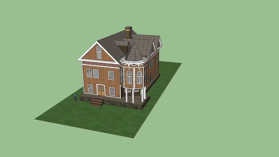 brick house | 3D Warehouse