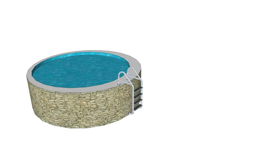 outdoor pool | 3D Warehouse