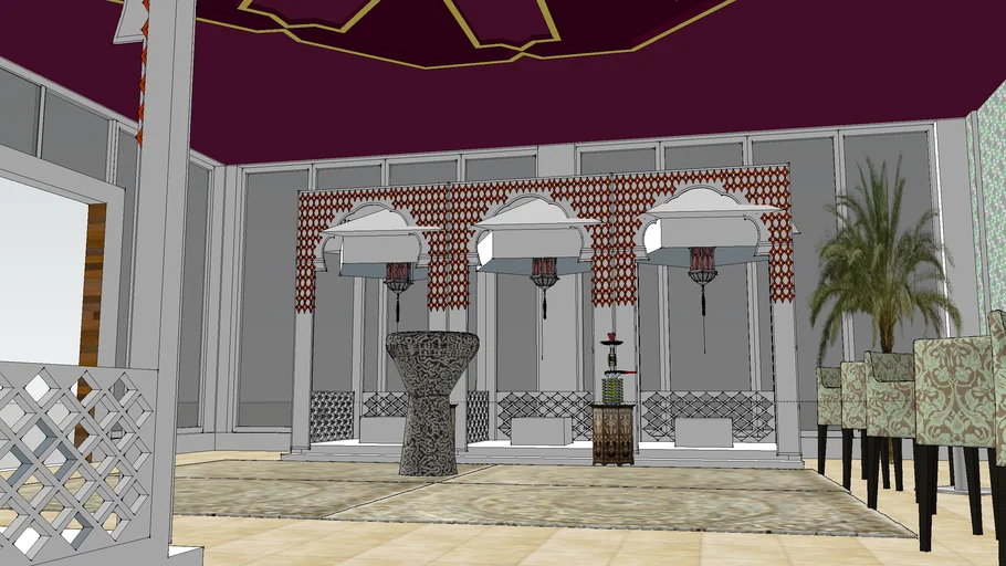 Arabian Restaurant Concept | 3D Warehouse