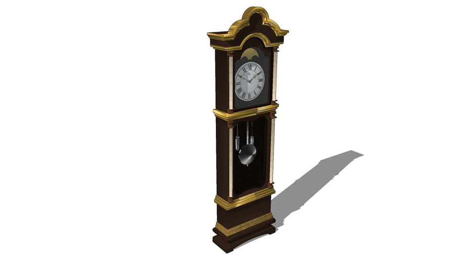 Grandfather Clock | 3D Warehouse