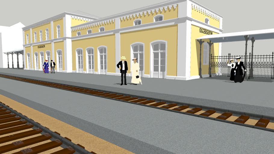 Train station | 3D Warehouse