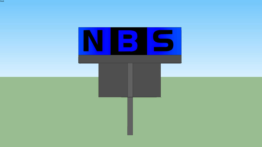 NBS Headquarters Sign | 3D Warehouse