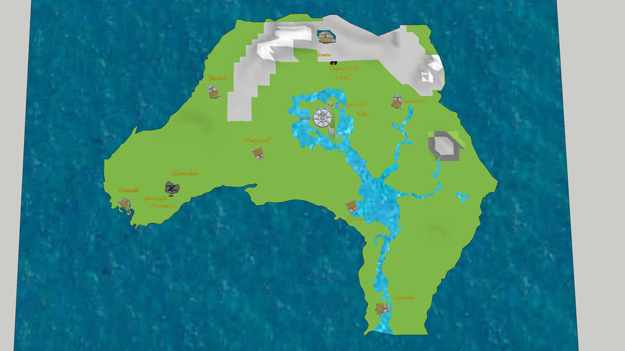 Map of cyrodiil | 3D Warehouse