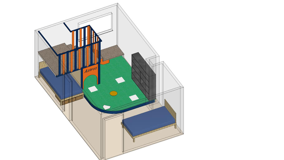 Kids Playroom Bedroom | 3D Warehouse
